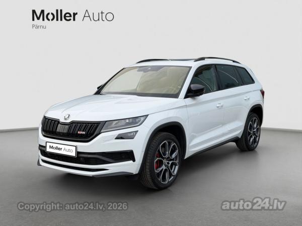 Белый Шкода Kodiaq 2019 в Пярну, объемом двигателя 2.00 л и пробегом 201 тыс. км за 26950 €, фото 1 на AUTOMOTO.COM.LV
