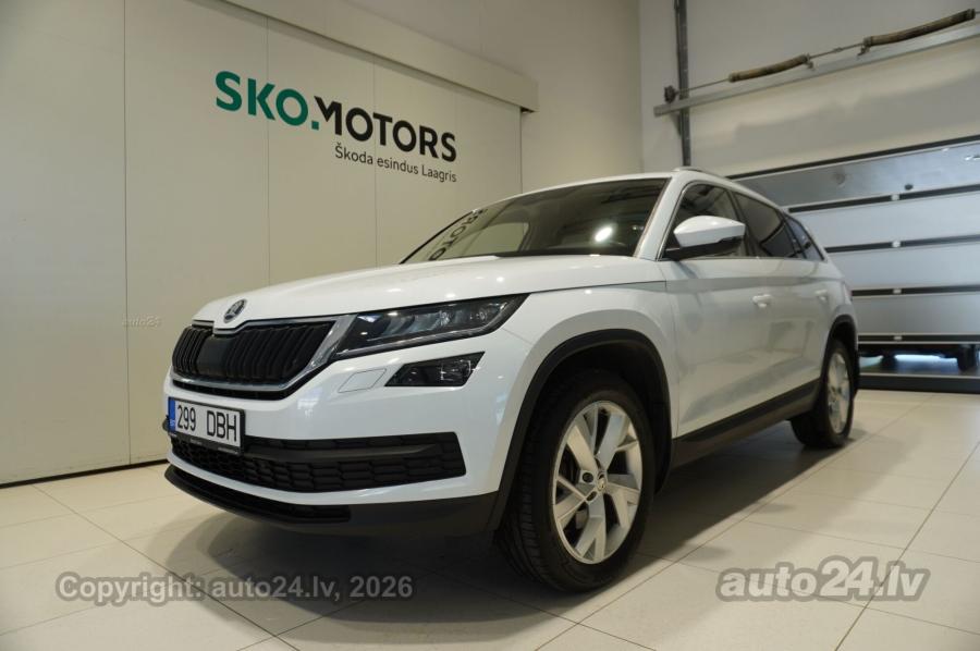 Белый Шкода Kodiaq 2019 в Таллин, объемом двигателя 2.00 л и пробегом 114 тыс. км за 23900 €, фото 1 на AUTOMOTO.COM.LV