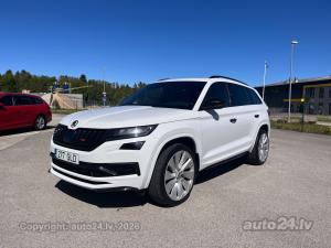 Balts Skoda Kodiaq 2019 Tallina, ar dzinēja tilpumu 2.00 L un nobraukumu 210 tūkst. km par 27400 €, foto  vietnē AUTOMOTO.COM.LV