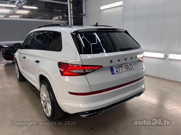 Белый Шкода Kodiaq 2019 в Таллин, объемом двигателя 2.00 л и пробегом 210 тыс. км за 27400 €, фото 4 на AUTOMOTO.COM.LV