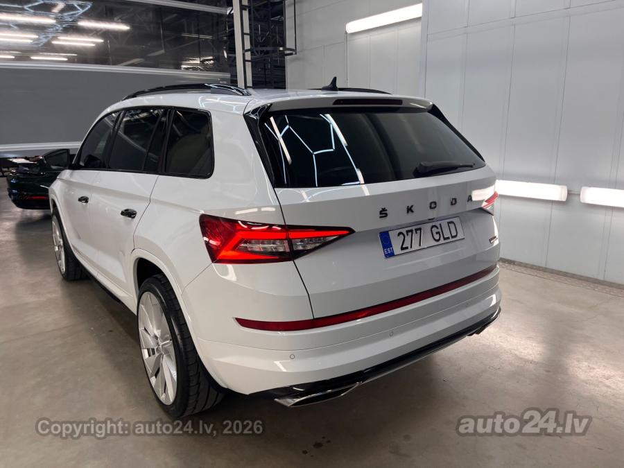 Белый Шкода Kodiaq 2019 в Таллин, объемом двигателя 2.00 л и пробегом 210 тыс. км за 27400 €, фото 5 на AUTOMOTO.COM.LV