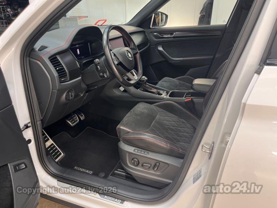 Белый Шкода Kodiaq 2019 в Таллин, объемом двигателя 2.00 л и пробегом 210 тыс. км за 27400 €, фото 11 на AUTOMOTO.COM.LV