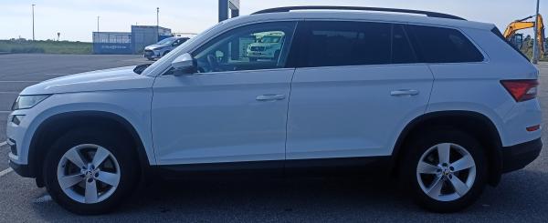 White Skoda Kodiaq 2019 in Johvi, with an engine capacity of 1.50 L and mileage of 196 thousand km for 18000 €, photo 3 on AUTOMOTO.COM.LV