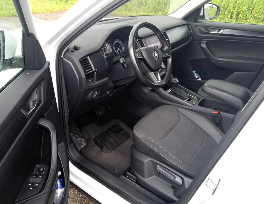 Balts Skoda Kodiaq 2019 Jehvi, ar dzinēja tilpumu 1.50 L un nobraukumu 196 tūkst. km par 18500 €, foto 8 vietnē AUTOMOTO.COM.LV