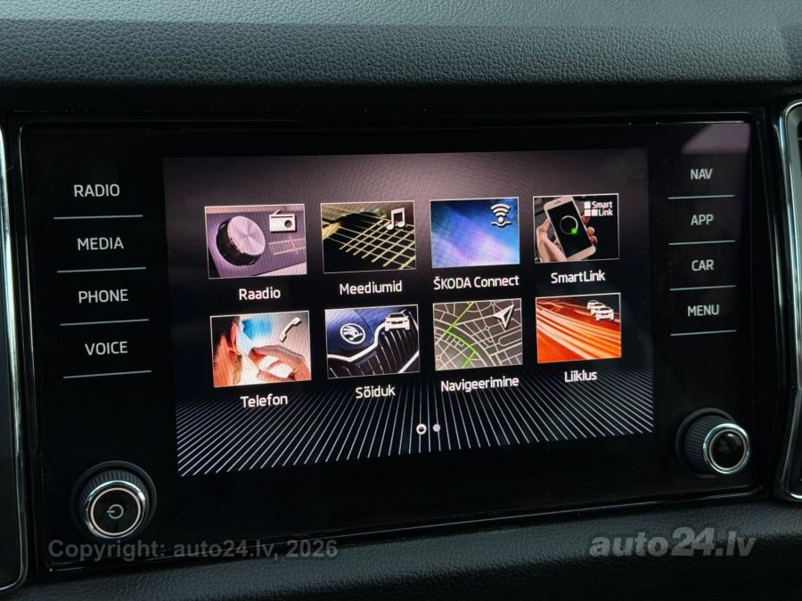 Balts Skoda Kodiaq 2019 Pērnava, ar dzinēja tilpumu 1.50 L un nobraukumu 123 tūkst. km par 22900 €, foto 14 vietnē AUTOMOTO.COM.LV