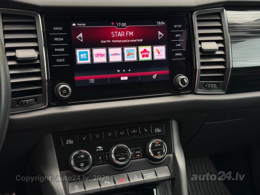 Белый Шкода Kodiaq 2019 в Пярну, объемом двигателя 2.00 л и пробегом 106 тыс. км за 26900 €, фото 12 на AUTOMOTO.COM.LV