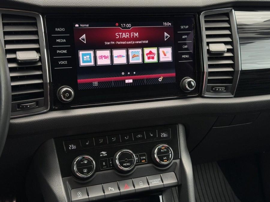 Balts Skoda Kodiaq 2019 Pērnava, ar dzinēja tilpumu 2.00 L un nobraukumu 106 tūkst. km par 26900 €, foto 15 vietnē AUTOMOTO.COM.LV