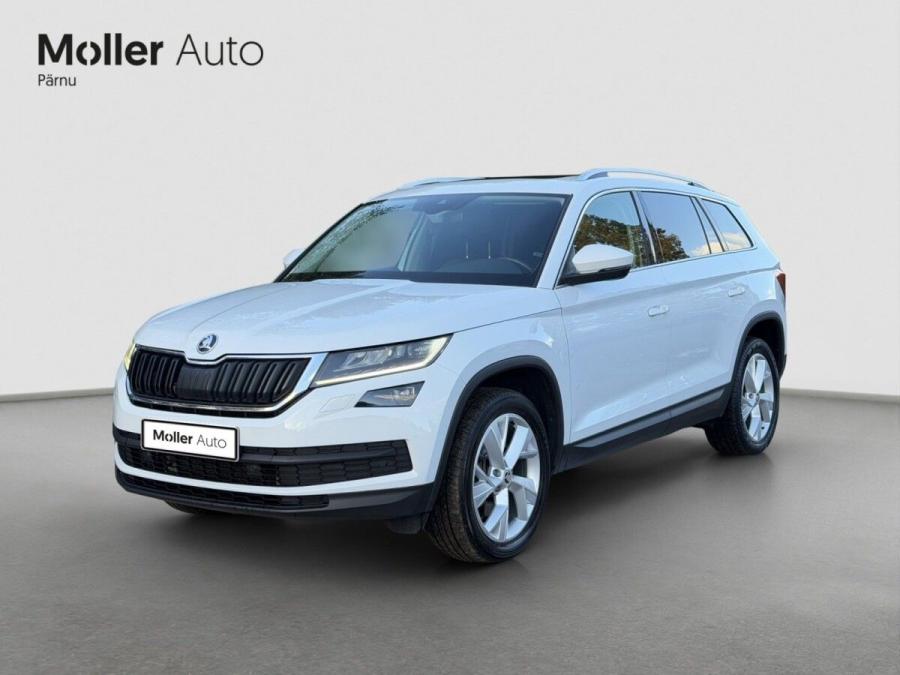Белый Шкода Kodiaq 2019 в Пярну, объемом двигателя 2.00 л и пробегом 186 тыс. км за 25900 €, фото 1 на AUTOMOTO.COM.LV