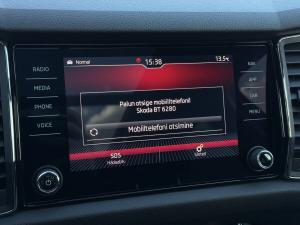 Белый Шкода Kodiaq 2019 в Пярну, объемом двигателя 2.00 л и пробегом 186 тыс. км за 25900 €, фото 15 на AUTOMOTO.COM.LV