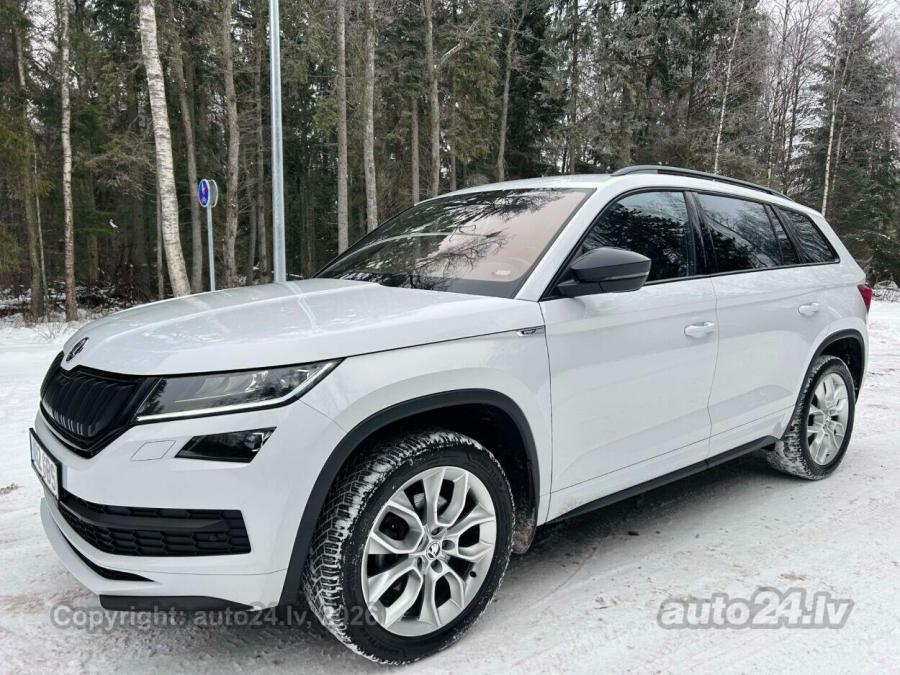 Balts Skoda Kodiaq 2020 Tallina, ar dzinēja tilpumu 2.00 L un nobraukumu 151 tūkst. km par 27900 €, foto 1 vietnē AUTOMOTO.COM.LV