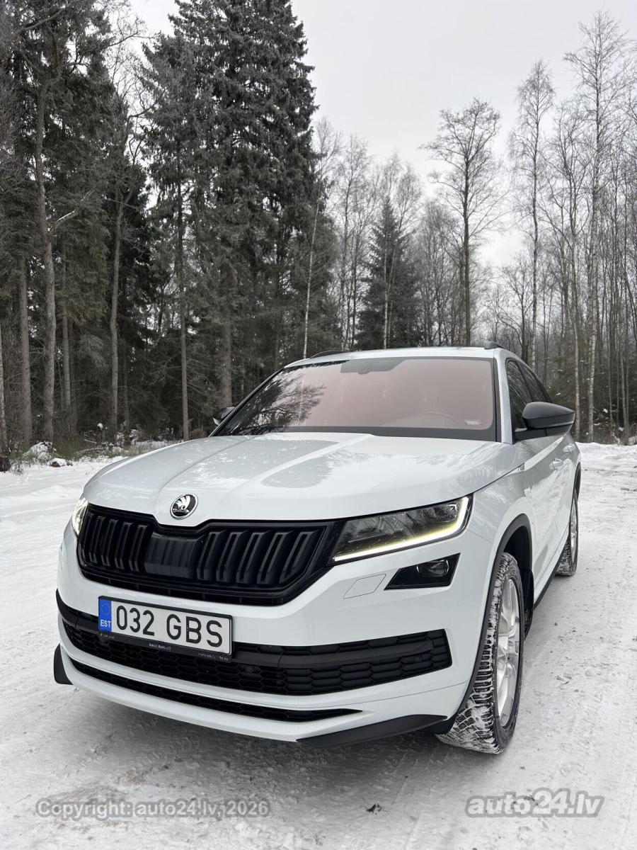 Balts Skoda Kodiaq 2020 Tallina, ar dzinēja tilpumu 2.00 L un nobraukumu 151 tūkst. km par 27900 €, foto 2 vietnē AUTOMOTO.COM.LV