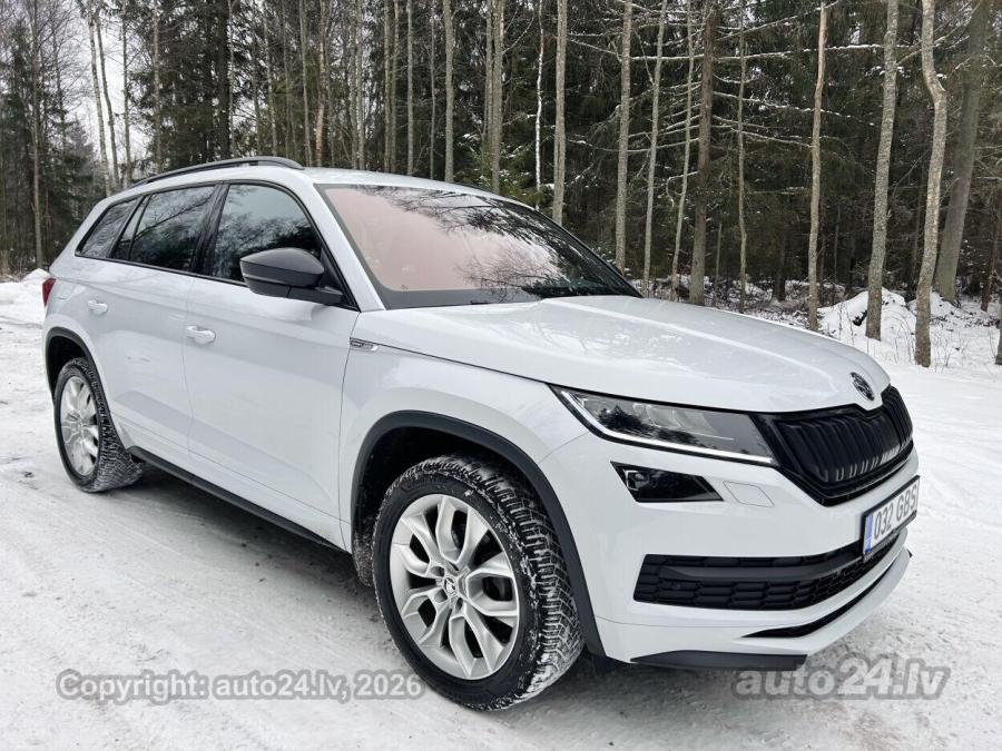 Balts Skoda Kodiaq 2020 Tallina, ar dzinēja tilpumu 2.00 L un nobraukumu 151 tūkst. km par 27900 €, foto 3 vietnē AUTOMOTO.COM.LV
