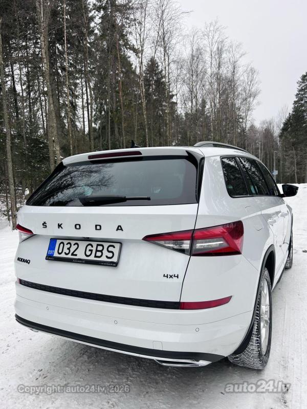 Balts Skoda Kodiaq 2020 Tallina, ar dzinēja tilpumu 2.00 L un nobraukumu 151 tūkst. km par 27900 €, foto 4 vietnē AUTOMOTO.COM.LV