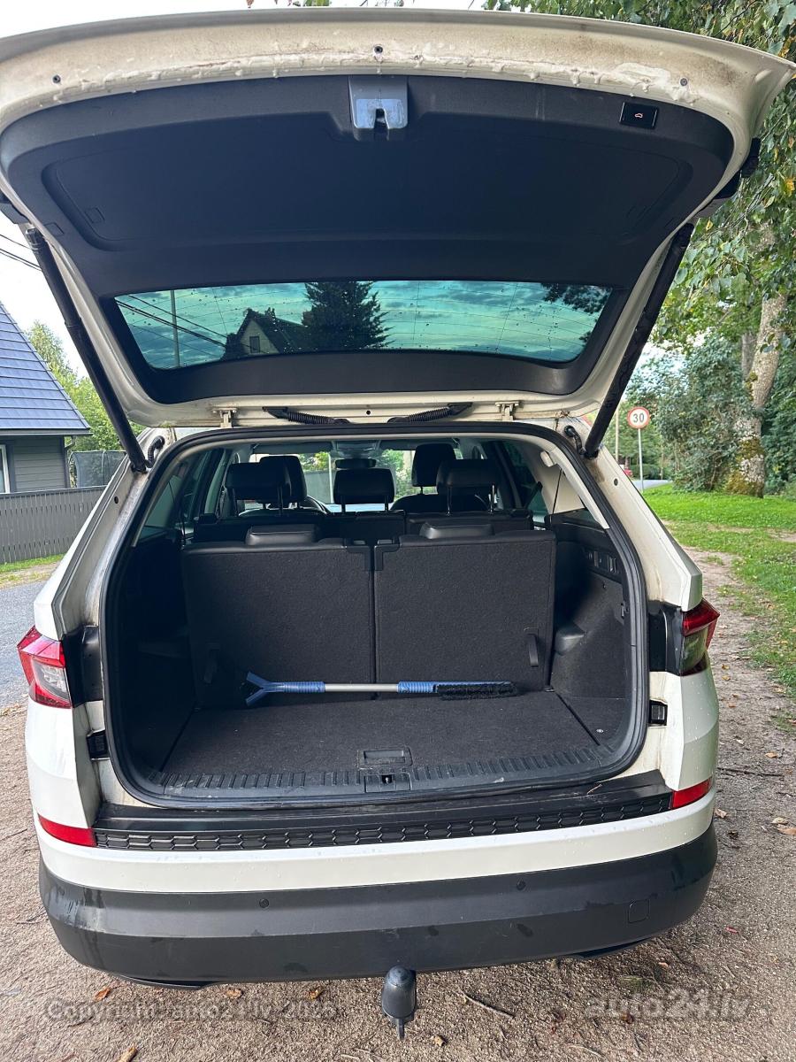 Balts Skoda Kodiaq 2020 Valga, ar dzinēja tilpumu 2.00 L un nobraukumu 143 tūkst. km par 25200 €, foto 4 vietnē AUTOMOTO.COM.LV