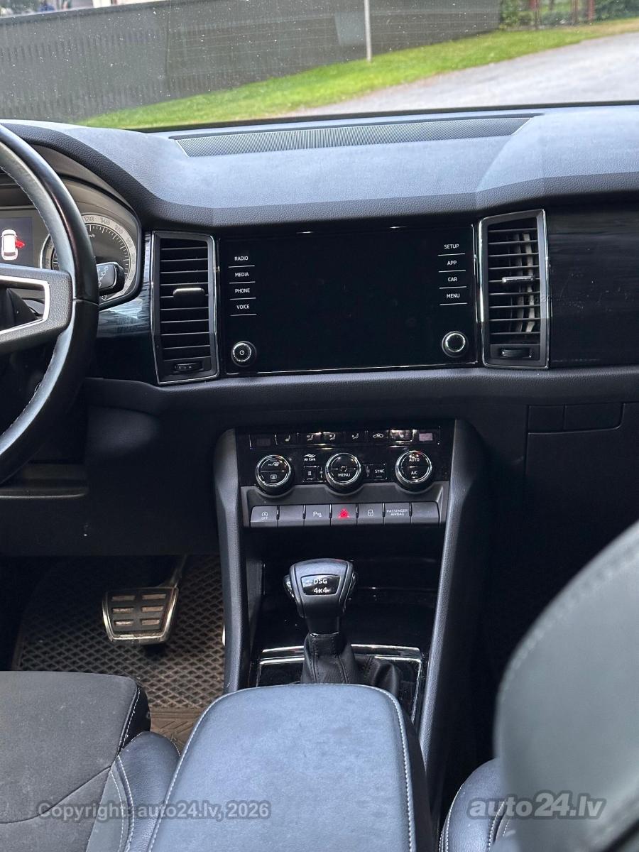 Balts Skoda Kodiaq 2020 Valga, ar dzinēja tilpumu 2.00 L un nobraukumu 143 tūkst. km par 25200 €, foto 7 vietnē AUTOMOTO.COM.LV