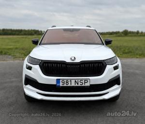 Белый Шкода Kodiaq 2021 в Таллин, объемом двигателя 1.50 л и пробегом 86 тыс. км за 28999 €, фото  на AUTOMOTO.COM.LV