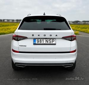 Белый Шкода Kodiaq 2021 в Таллин, объемом двигателя 1.50 л и пробегом 86 тыс. км за 28999 €, фото 7 на AUTOMOTO.COM.LV