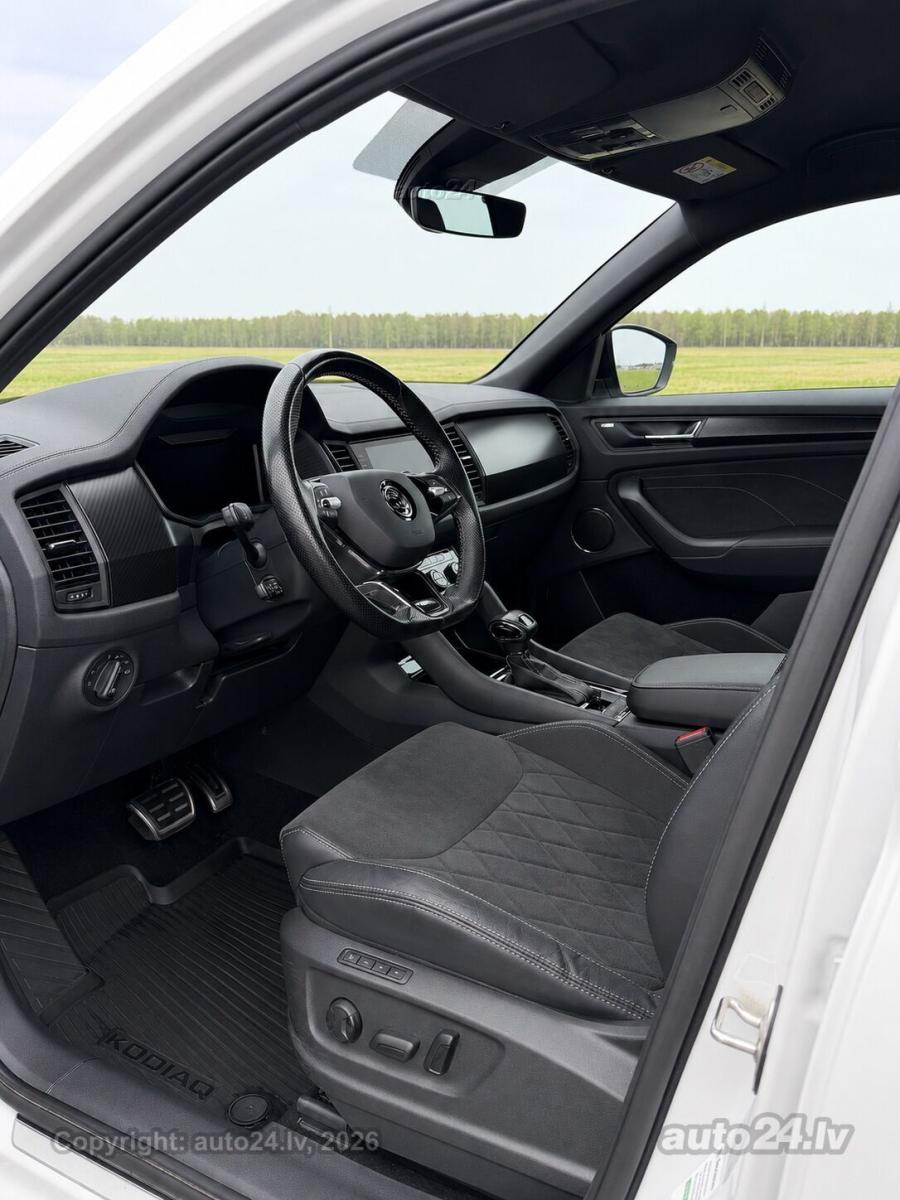 Белый Шкода Kodiaq 2021 в Таллин, объемом двигателя 1.50 л и пробегом 86 тыс. км за 28999 €, фото 11 на AUTOMOTO.COM.LV