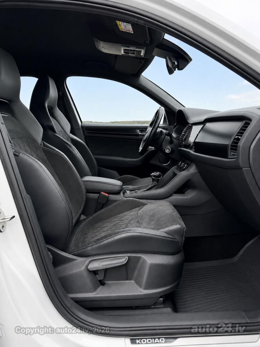 Белый Шкода Kodiaq 2021 в Таллин, объемом двигателя 1.50 л и пробегом 86 тыс. км за 28999 €, фото 16 на AUTOMOTO.COM.LV