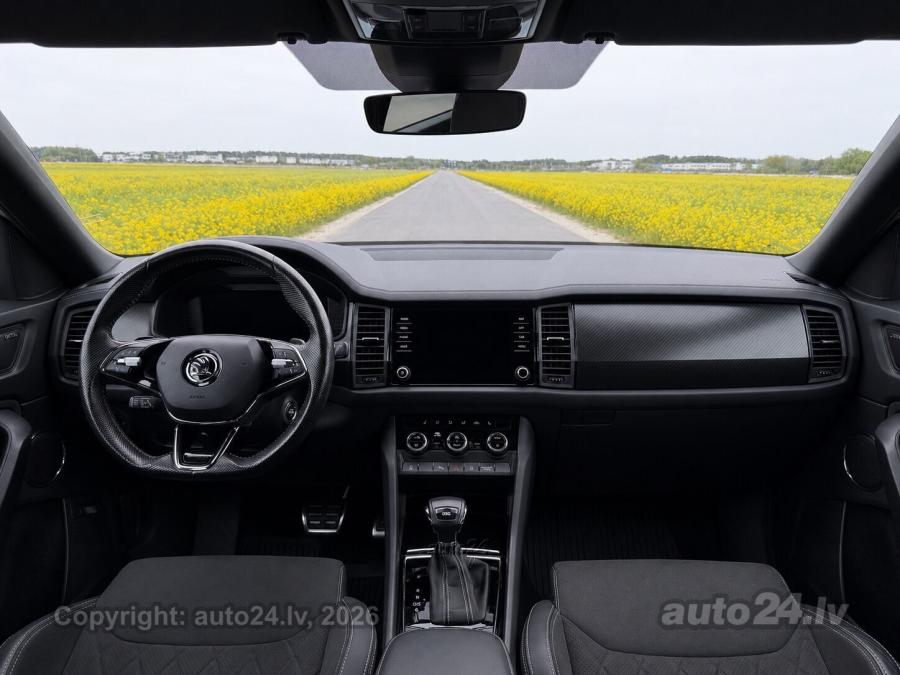 Белый Шкода Kodiaq 2021 в Таллин, объемом двигателя 1.50 л и пробегом 86 тыс. км за 28999 €, фото 18 на AUTOMOTO.COM.LV