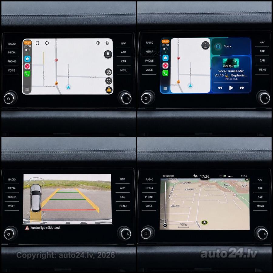 Белый Шкода Kodiaq 2021 в Таллин, объемом двигателя 1.50 л и пробегом 86 тыс. км за 28999 €, фото 25 на AUTOMOTO.COM.LV