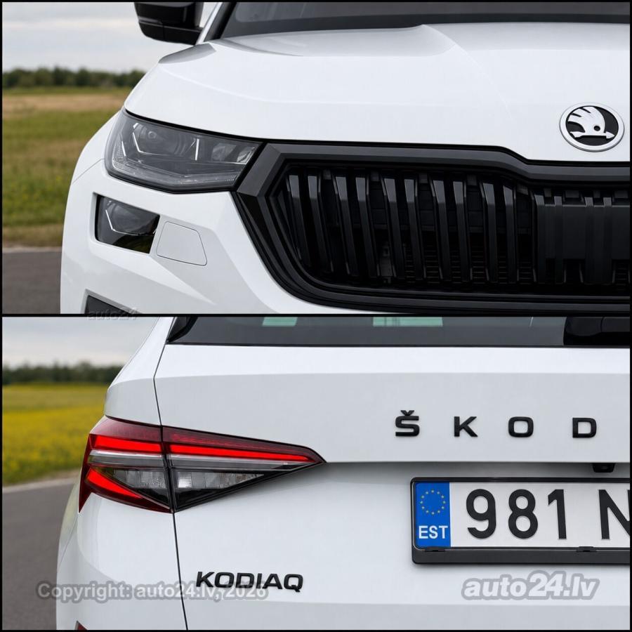 Белый Шкода Kodiaq 2021 в Таллин, объемом двигателя 1.50 л и пробегом 86 тыс. км за 28999 €, фото 29 на AUTOMOTO.COM.LV