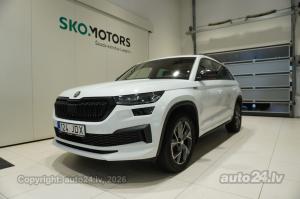 Белый Шкода Kodiaq 2021 в Таллин, объемом двигателя 2.00 л и пробегом 82 тыс. км за 31900 €, фото  на AUTOMOTO.COM.LV