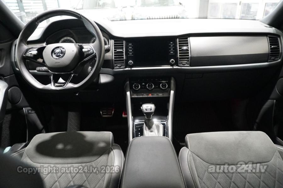 Белый Шкода Kodiaq 2021 в Таллин, объемом двигателя 2.00 л и пробегом 82 тыс. км за 31900 €, фото 13 на AUTOMOTO.COM.LV