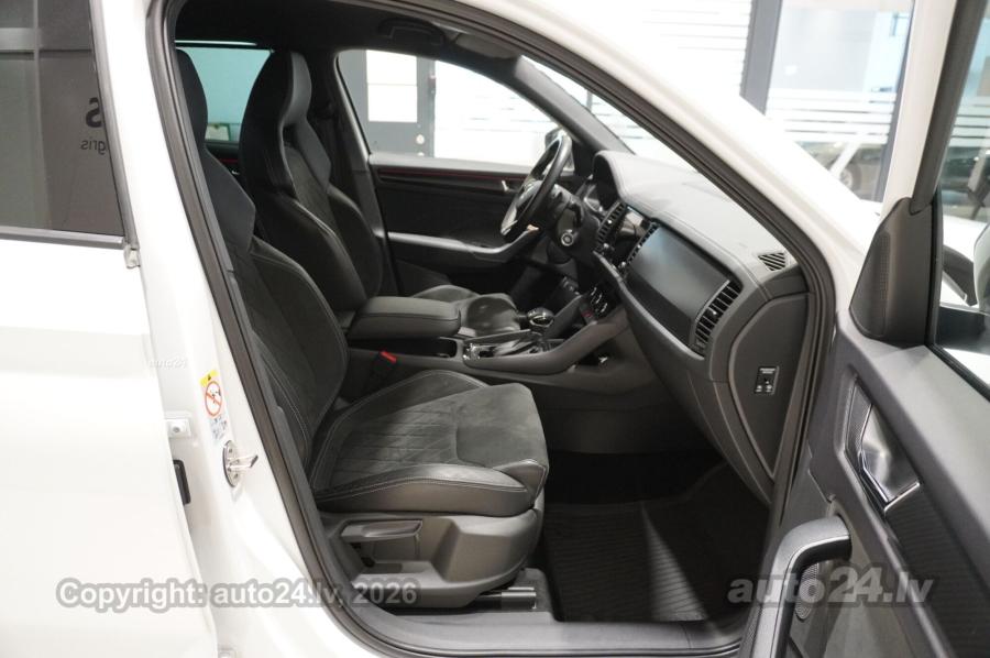 Белый Шкода Kodiaq 2021 в Таллин, объемом двигателя 2.00 л и пробегом 82 тыс. км за 31900 €, фото 17 на AUTOMOTO.COM.LV