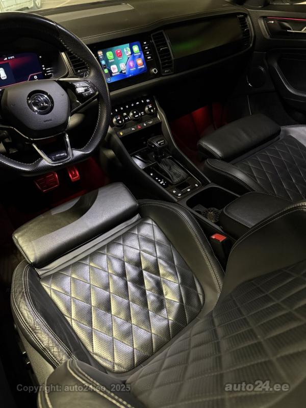 Белый Шкода Kodiaq 2022 в Таллин, объемом двигателя 2.00 л и пробегом 47 тыс. км за 36500 €, фото 11 на AUTOMOTO.COM.LV
