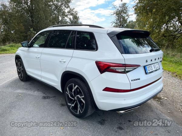 Balts Skoda Kodiaq 2022 Tallina, ar dzinēja tilpumu 2.00 L un nobraukumu 18 tūkst. km par 55000 €, foto 7 vietnē AUTOMOTO.COM.LV