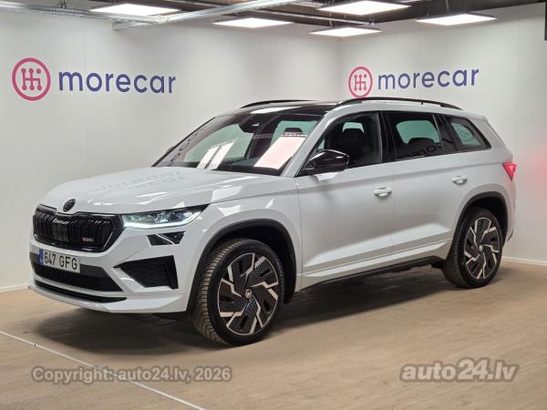 Белый Шкода Kodiaq 2022 в Таллин, объемом двигателя 2.00 л и пробегом 47 тыс. км за 38900 €, фото 1 на AUTOMOTO.COM.LV
