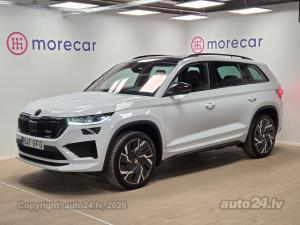 White Skoda Kodiaq 2022 in Tallinn, with an engine capacity of 2.00 L and mileage of 47 thousand km for 38900 €, photo  on AUTOMOTO.COM.LV