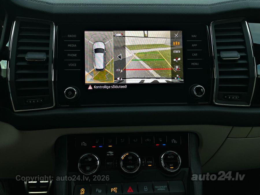 Белый Шкода Kodiaq 2022 в Таллин, объемом двигателя 2.00 л и пробегом 135 тыс. км за 28500 €, фото 16 на AUTOMOTO.COM.LV
