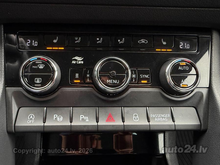 Белый Шкода Kodiaq 2022 в Пярну, объемом двигателя 1.50 л и пробегом 70 тыс. км за 29990 €, фото 17 на AUTOMOTO.COM.LV