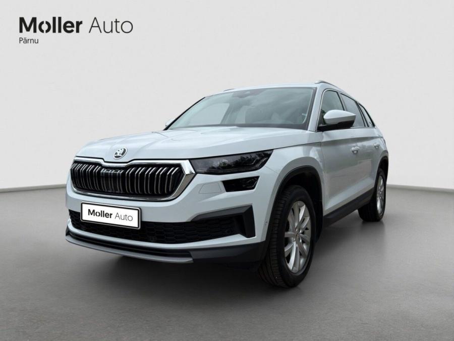 Белый Шкода Kodiaq 2022 в Пярну, объемом двигателя 1.50 л и пробегом 70 тыс. км за 30000 €, фото 1 на AUTOMOTO.COM.LV