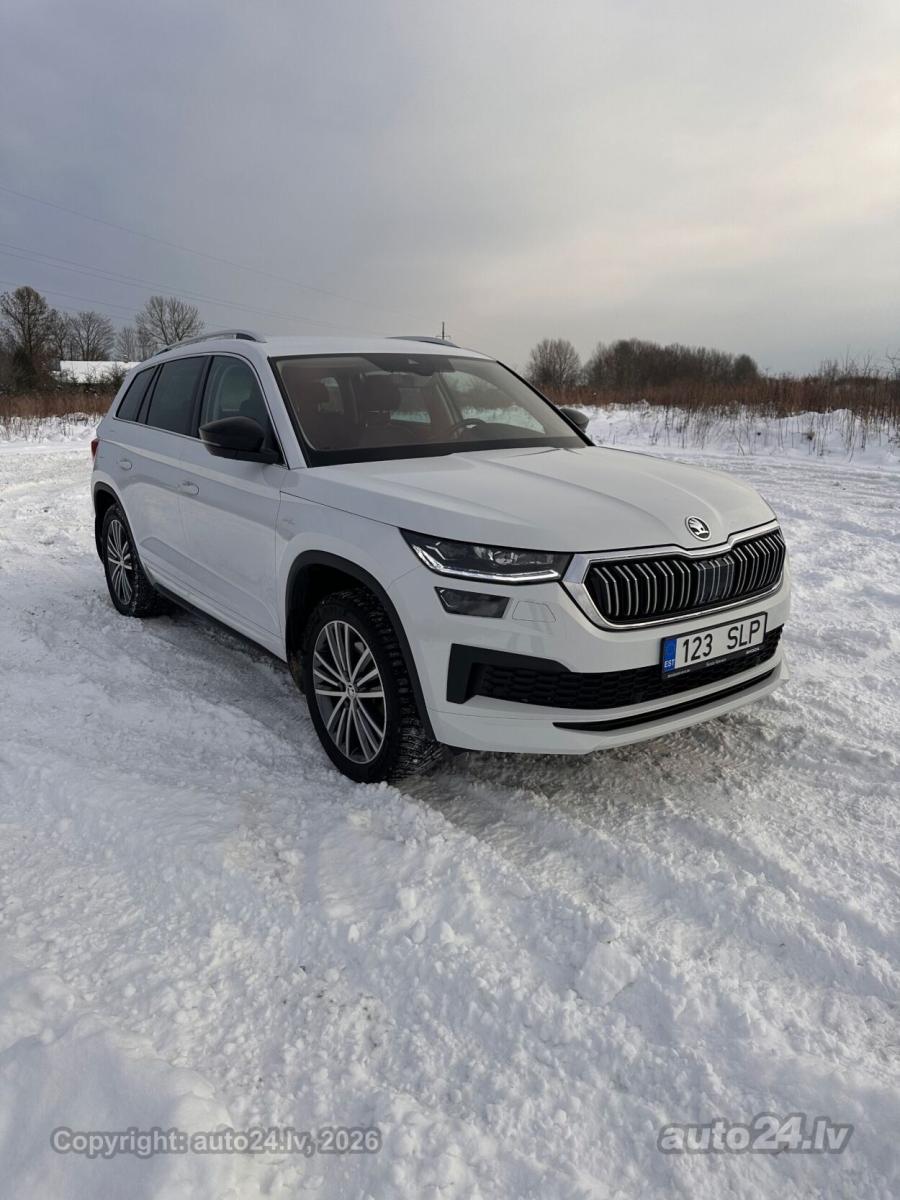 Белый Шкода Kodiaq 2023 в Нарва, объемом двигателя 2.00 л и пробегом 37 тыс. км за 39800 €, фото 8 на AUTOMOTO.COM.LV