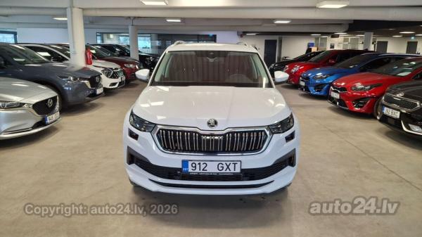 White Skoda Kodiaq 2023 in Tartu, with an engine capacity of 2.00 L and mileage of 37 thousand km for 37900 €, photo 7 on AUTOMOTO.COM.LV