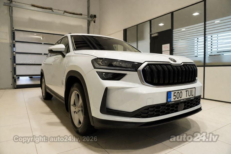 Белый Шкода Kodiaq 2024 в Таллин, объемом двигателя 2.00 л и пробегом 91 тыс. км за 38900 €, фото 5 на AUTOMOTO.COM.LV