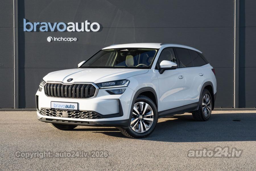 Balts Skoda Kodiaq 2024 Tartu, ar dzinēja tilpumu 2.00 L un nobraukumu 71 tūkst. km par 42900 €, foto 1 vietnē AUTOMOTO.COM.LV