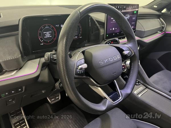 Белый Шкода Kodiaq 2024 в Таллин, объемом двигателя 2.00 л и пробегом 22 тыс. км за 46900 €, фото 8 на AUTOMOTO.COM.LV