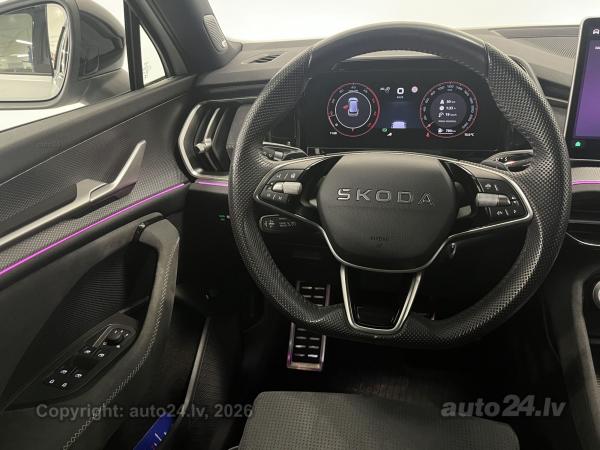 Белый Шкода Kodiaq 2024 в Таллин, объемом двигателя 2.00 л и пробегом 22 тыс. км за 46900 €, фото 11 на AUTOMOTO.COM.LV