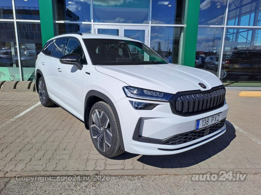 Balts Skoda Kodiaq 2025 Tartu, ar dzinēja tilpumu 2.00 L un nobraukumu 0 tūkst. km par 49900 €, foto 1 vietnē AUTOMOTO.COM.LV