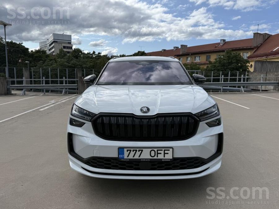 Белый Шкода Kodiaq 2025 в Таллин, объемом двигателя 1.50 л и пробегом 9 тыс. км за 41000 €, фото 3 на AUTOMOTO.COM.LV