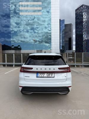 Белый Шкода Kodiaq 2025 в Таллин, объемом двигателя 1.50 л и пробегом 9 тыс. км за 41000 €, фото 7 на AUTOMOTO.COM.LV