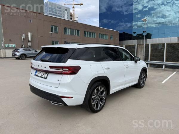 Белый Шкода Kodiaq 2025 в Таллин, объемом двигателя 1.50 л и пробегом 9 тыс. км за 41000 €, фото 8 на AUTOMOTO.COM.LV
