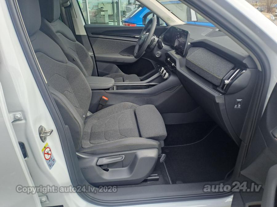 Balts Skoda Kodiaq 2026 Tartu, ar dzinēja tilpumu 1.50 L un nobraukumu 5 tūkst. km par 41360 €, foto 6 vietnē AUTOMOTO.COM.LV