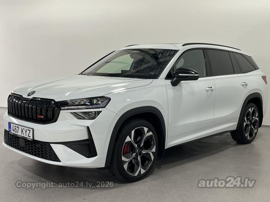 Белый Шкода Kodiaq 2026 в Таллин, объемом двигателя 2.00 л и пробегом 8 тыс. км за 53900 €, фото 1 на AUTOMOTO.COM.LV
