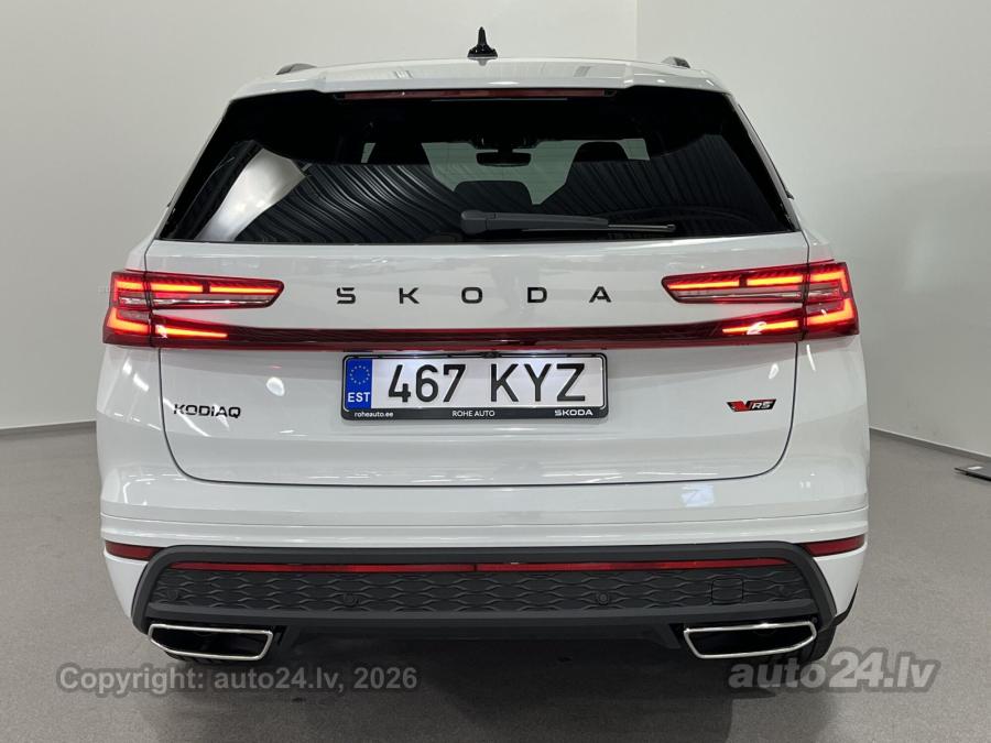 Белый Шкода Kodiaq 2026 в Таллин, объемом двигателя 2.00 л и пробегом 8 тыс. км за 53900 €, фото 5 на AUTOMOTO.COM.LV