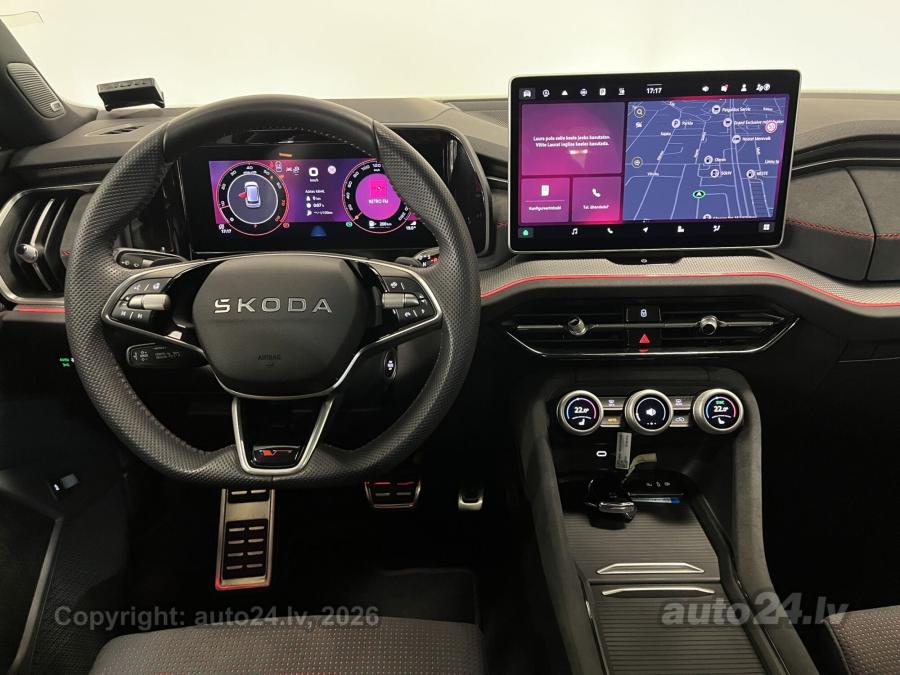 Белый Шкода Kodiaq 2026 в Таллин, объемом двигателя 2.00 л и пробегом 8 тыс. км за 53900 €, фото 13 на AUTOMOTO.COM.LV